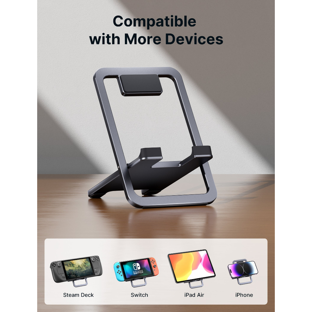 Stand for phone, tablet, ROG Ally, steam deck and handheld game ...