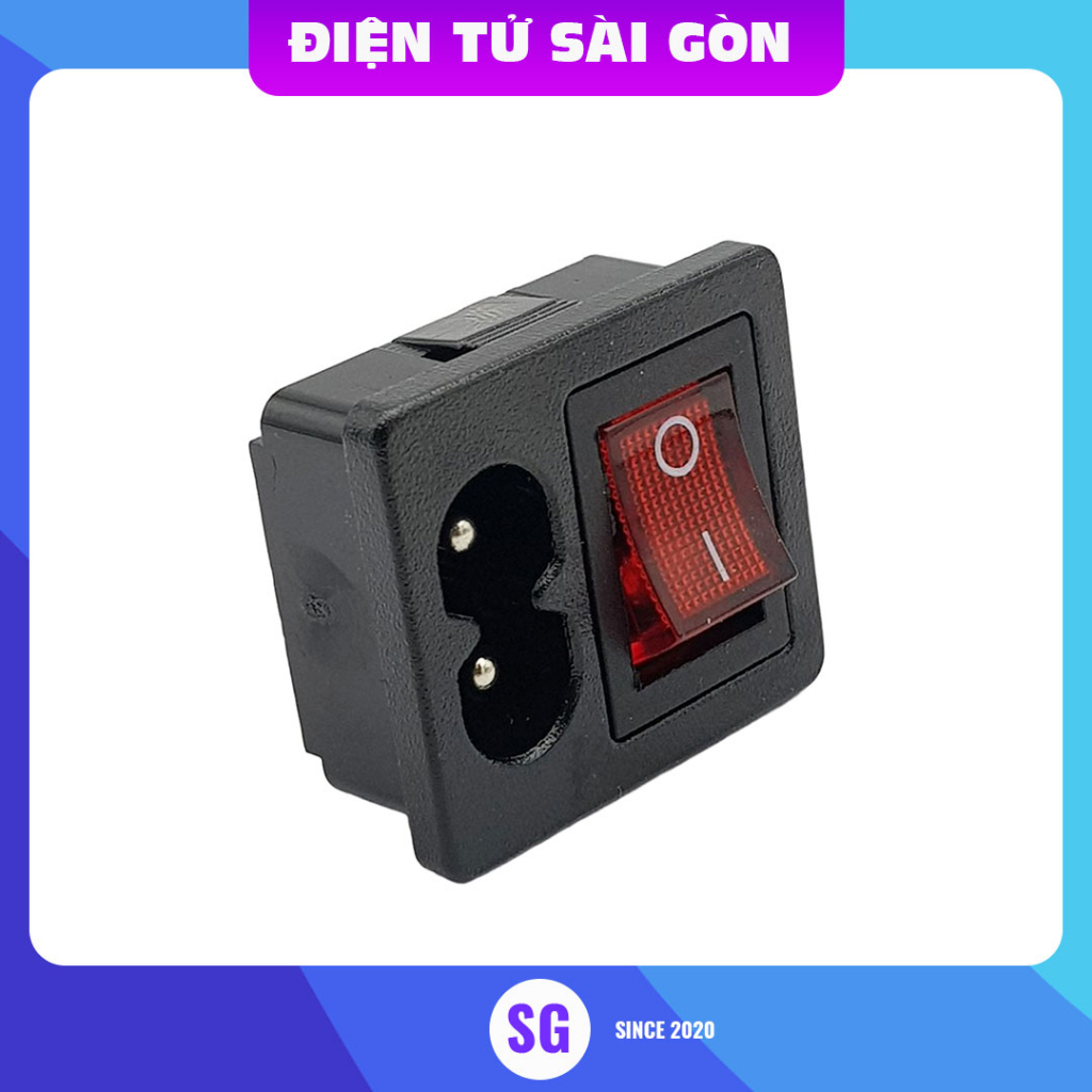 Power socket No. 8 with integrated switch with light | Shopee Philippines