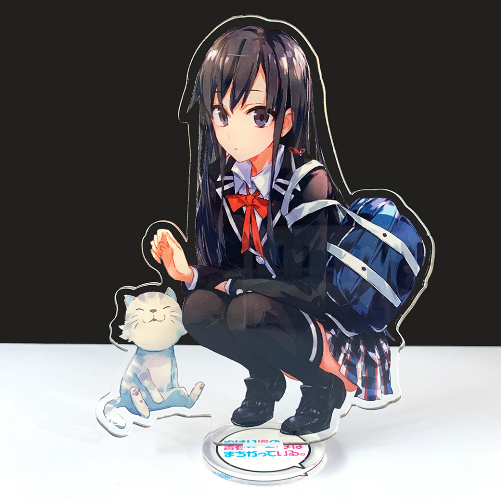Statue mica Standee anime Oregairu - Yukinoshita Yukino Yuigahama Yui ...