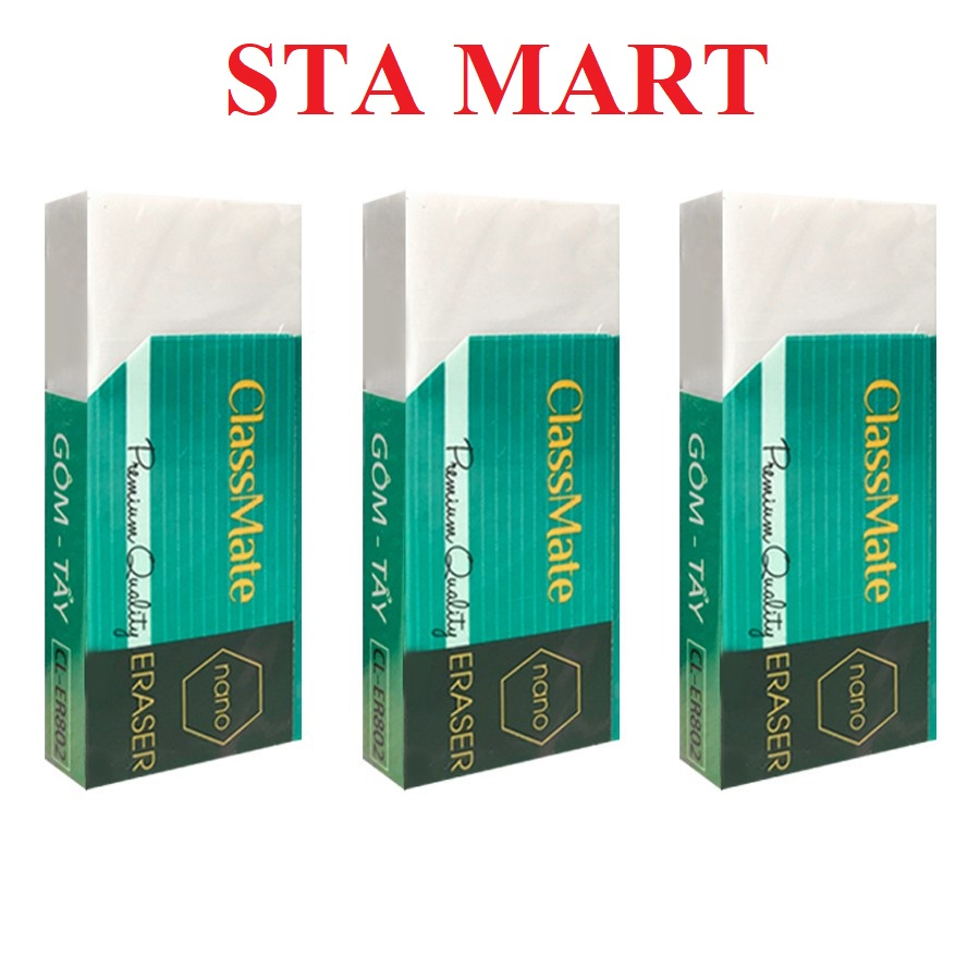 Classmate CL-ER801 Nano Eraser (Middle Premium) | Shopee Philippines