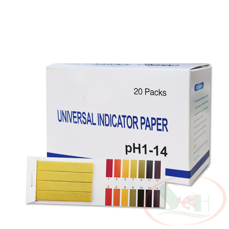 Universal Indicator Paper 1-14 pH measuring purple litmus Paper, color ...