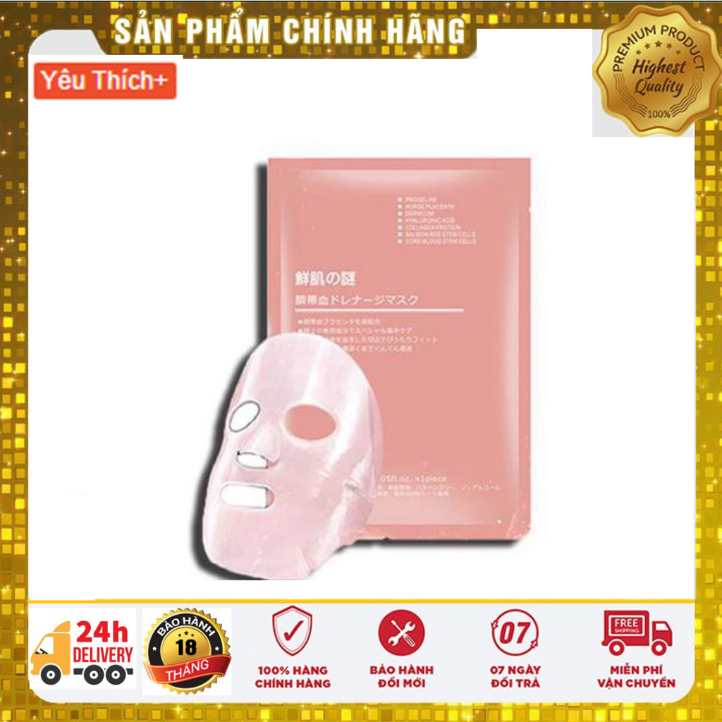 Japanese Sheep Placenta Mask for Personal and Premium Spa Type 1 (1 ...