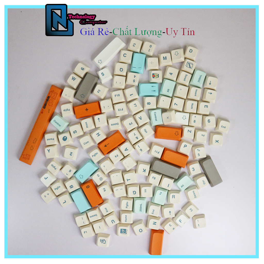 Xda PBT Keycap Package Complete Set Printed DyeSub Full Layout on the ...