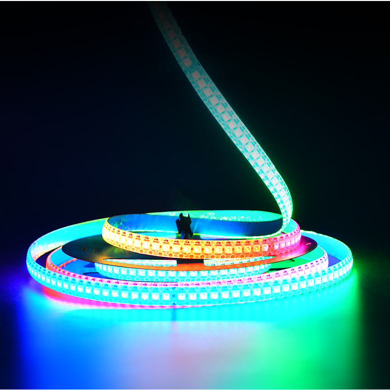 Led strip WS2812B WS2812 ARGB DC 5V 144LED/m IP30 Full Color music wave ...