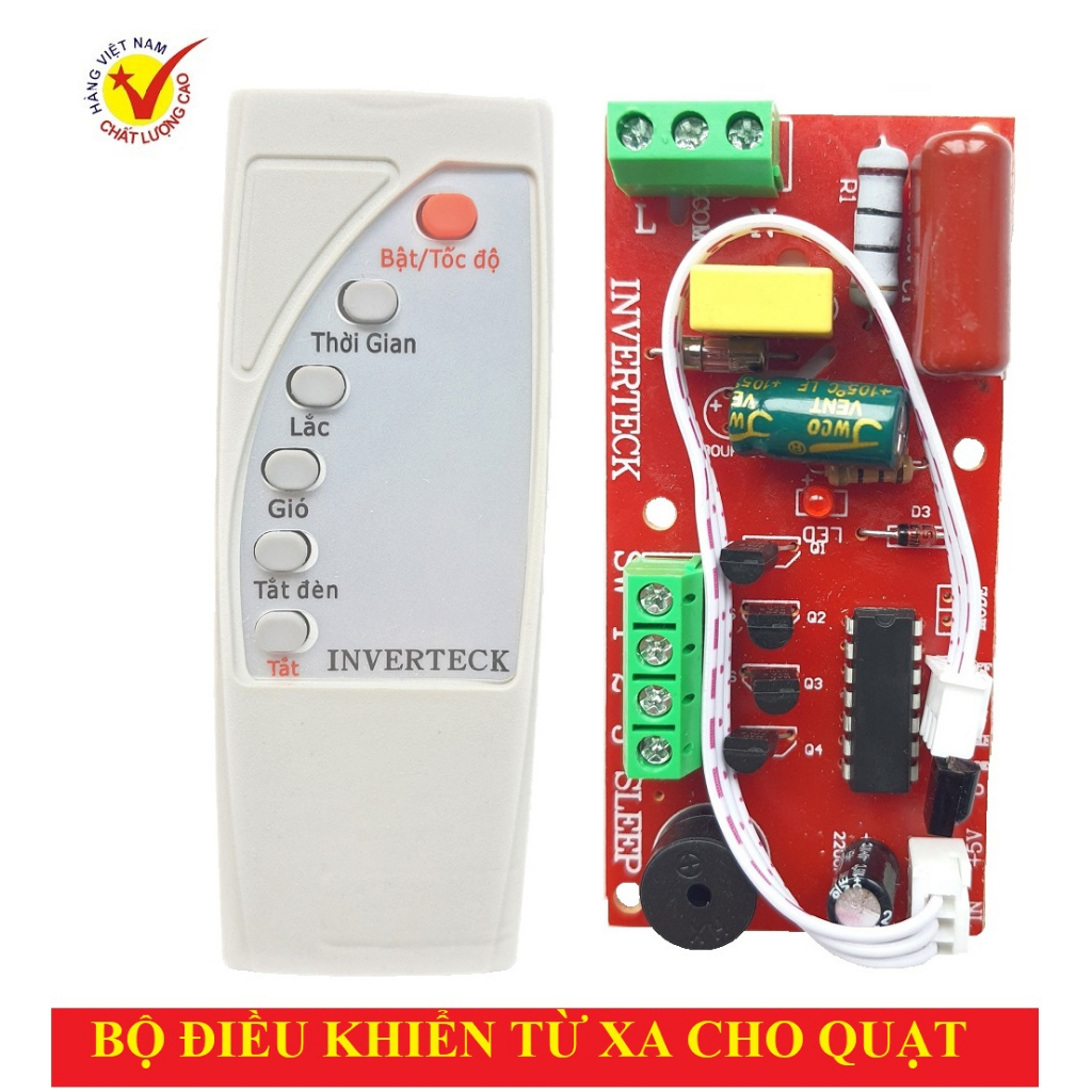 Remote control fan circuit with overload protection fuse, large circuit ...