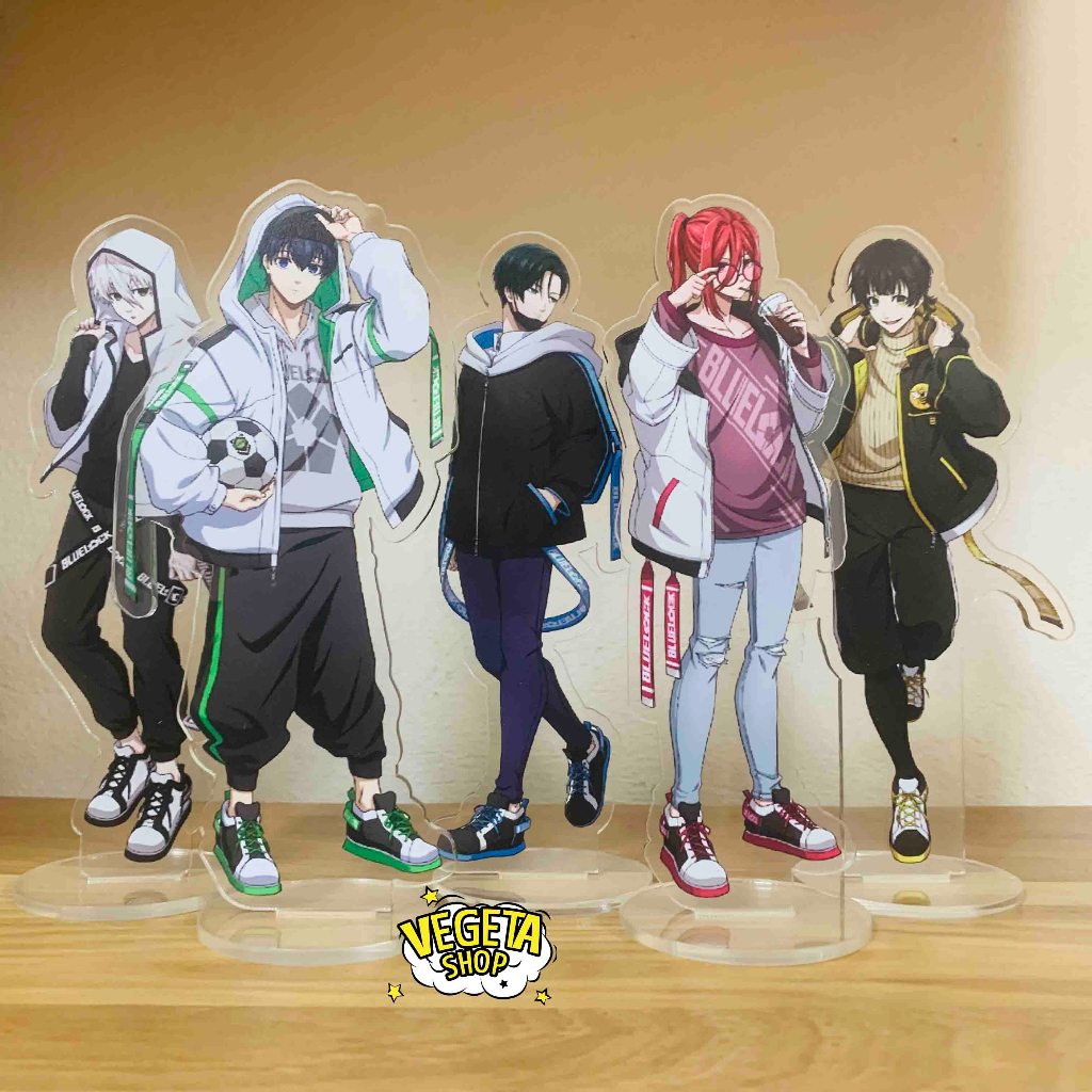 Double-sided Acrylic Mica Standee Statue Model - Blue Lock - Chigiri ...