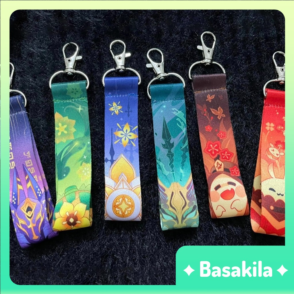 Genshin Impact strap keychain | Shopee Philippines