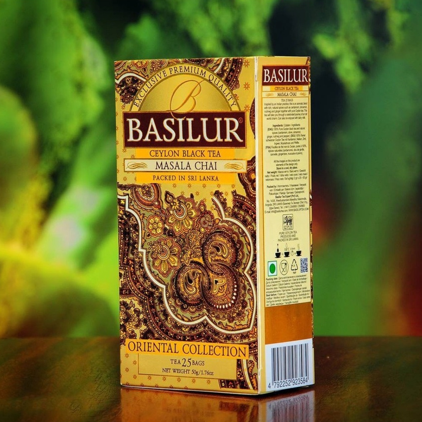Basilur tea box imported Srilanka 50g | Shopee Philippines