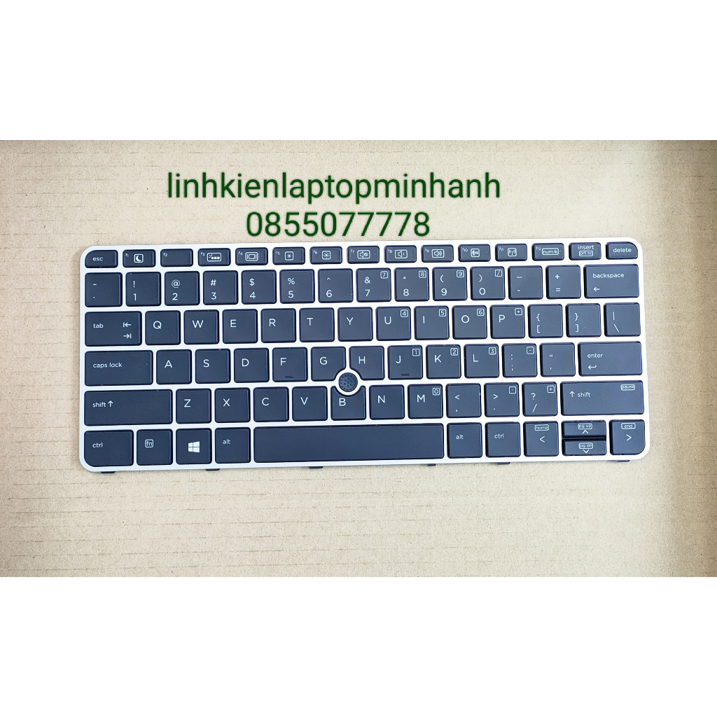 Hp elitebook 820 g3 g3 laptop keyboard used to replace keys for hp ...
