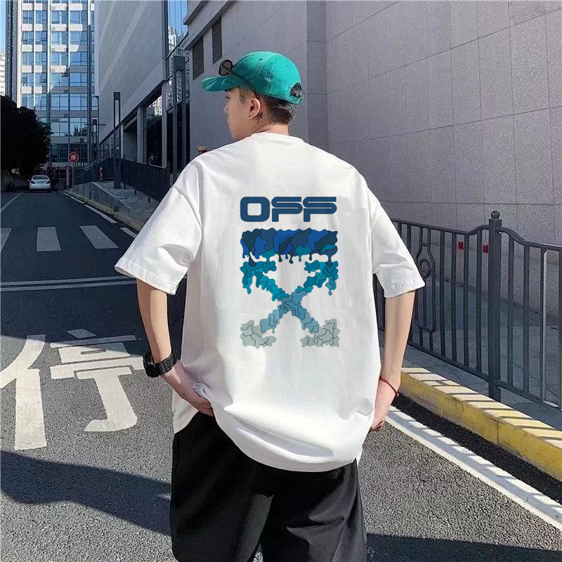 Unisex short-sleeved t-shirt for men and women, loose-fitting ...