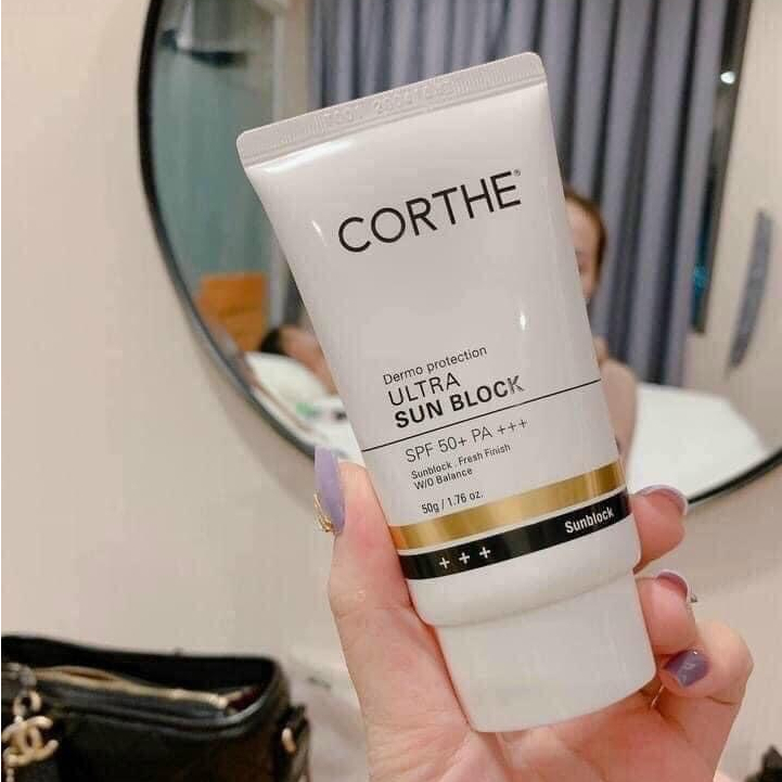 Corthe Dermo Protection ULTra Sun BLock Physical Sunscreen SPF50+ PA ...