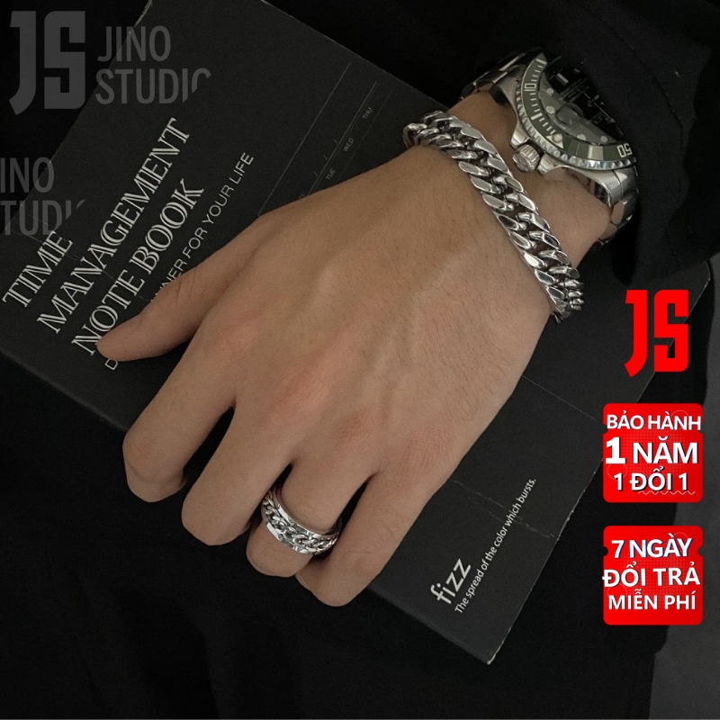 Jino Studio Basic Style Men's Fashion Tin Ring and Tin Ring, Beautiful ...