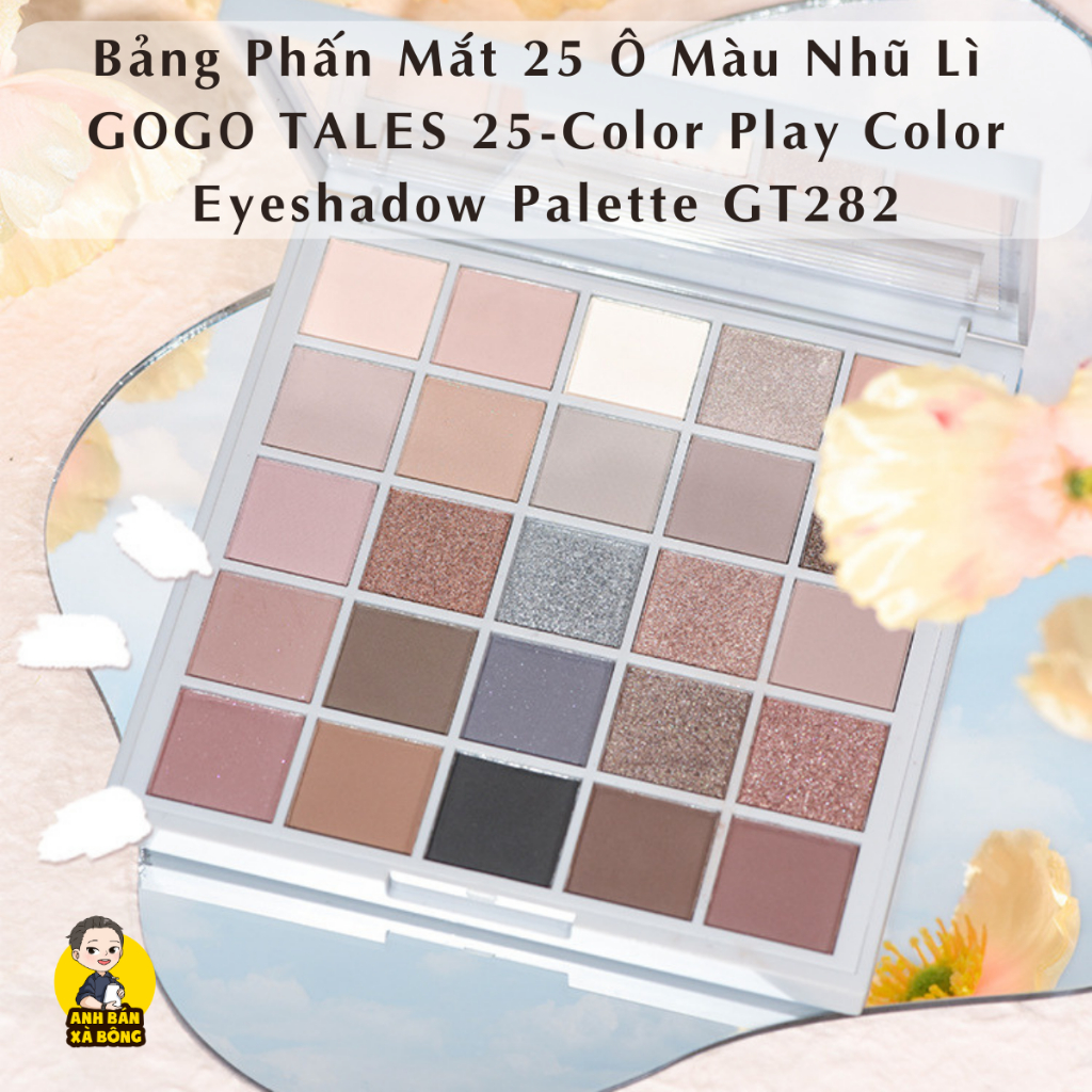 Gogo TALES 25-Color Play Color Eyeshadow Palette GT282 | Shopee Philippines
