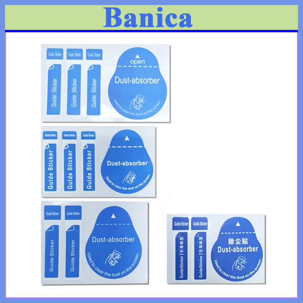 Dust Stickers To Support Glazing Tempered Glass - Paper Dust Sticking ...