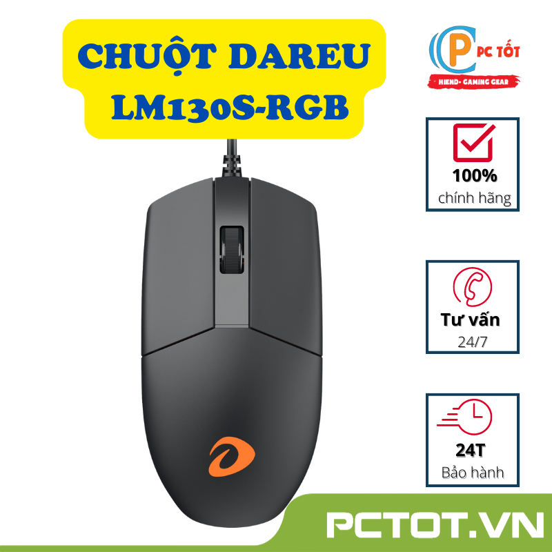 Dareu LM130s Mouse (RGB, USB) | Shopee Philippines