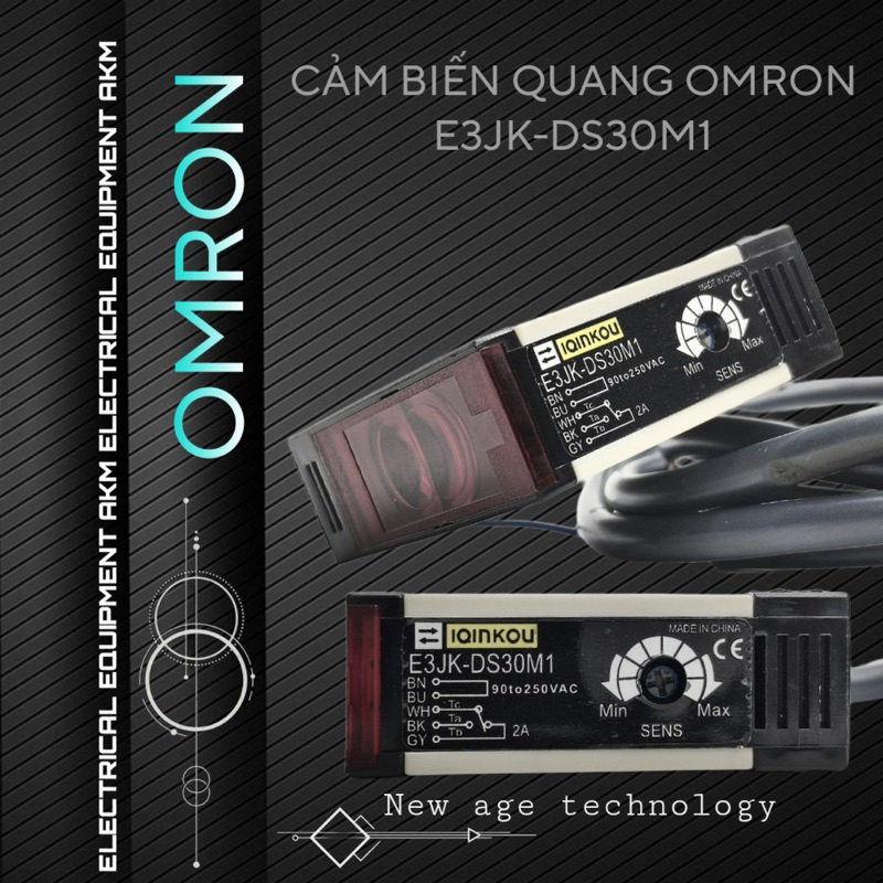 Optical Sensor E3JK-R4M1, E3JK-DS30M1, E3JK-5DM1, infrared switch, reflective distance sensor ...