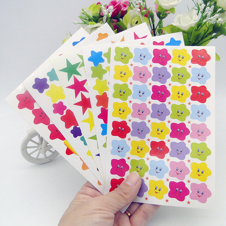 [Select Model] Student reward stickers, cute notebook stickers, star ...