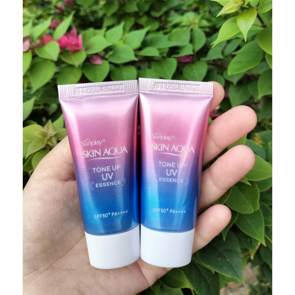 Sunplay Skin Aqua Tone up UV sunscreen essence SPF 50+, PA++++ - 7g sample | Shopee Philippines
