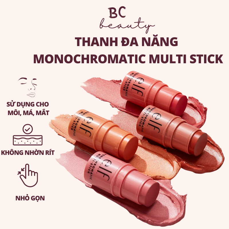 E.l.f Monochromatic Multi Stick Cream Blush | Blush, Eyeshadow ...