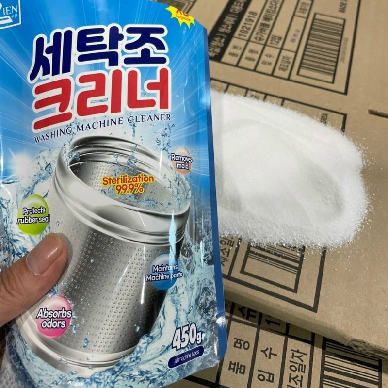 Combo of 5 Bags of Korean Washing Machine Drum Detergent Powder 450G ...