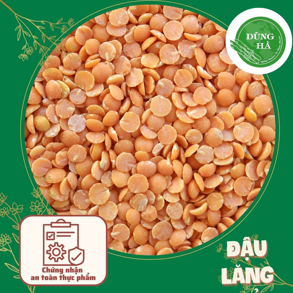 Shelled Red Lentils [FREE CHICKEN BEANS AND DRIED RADIUS] broken in ...