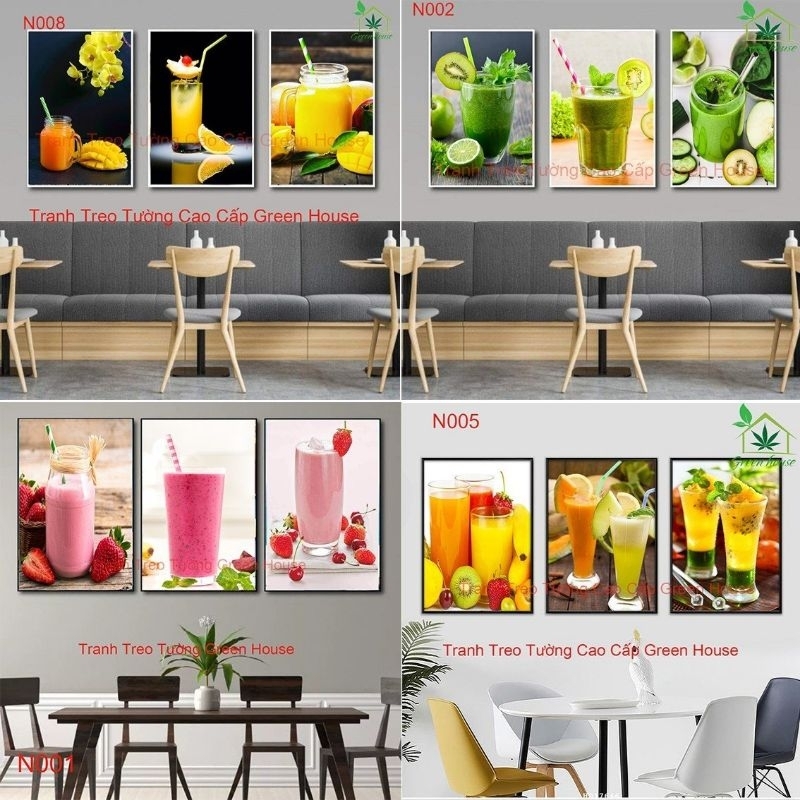 Decorative Wall Paintings for Milk Tea Shops, Juices, Smoothies ...