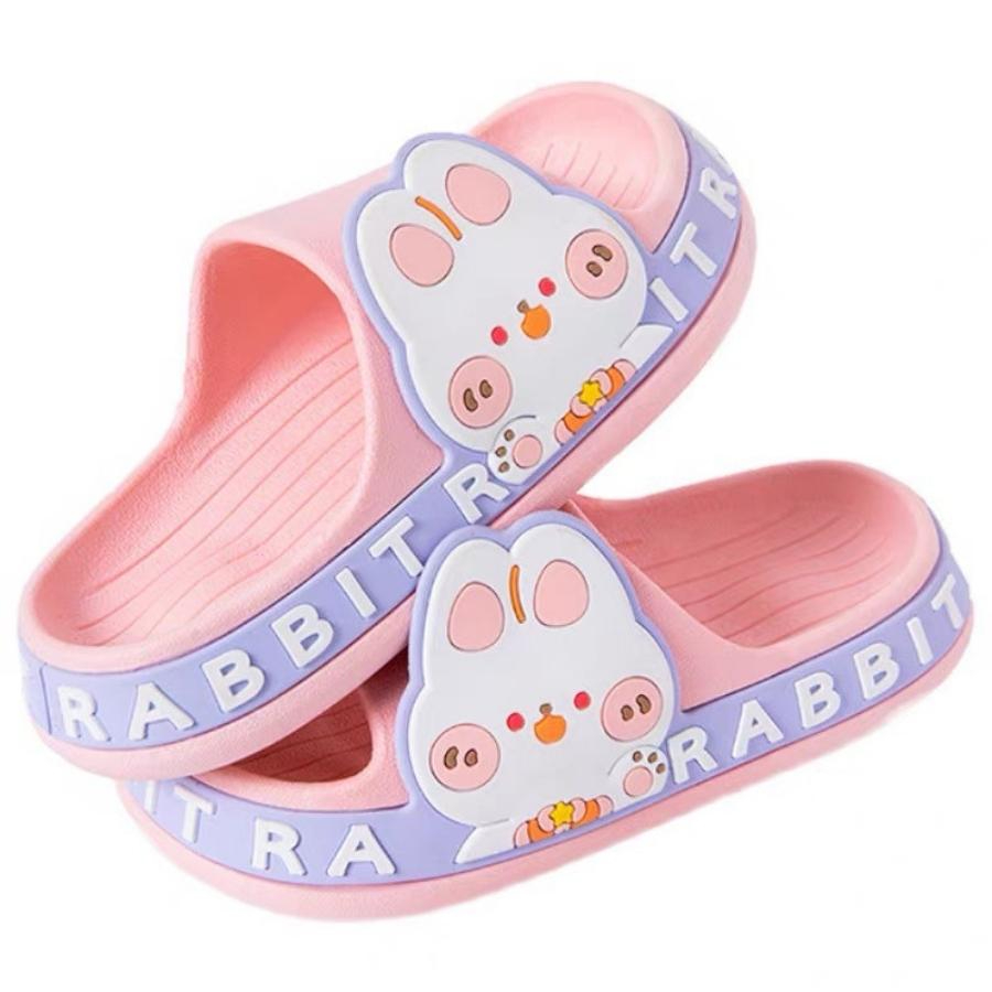 Slippers for high-quality plastic girls 3 - 10 years old, cute pink ...