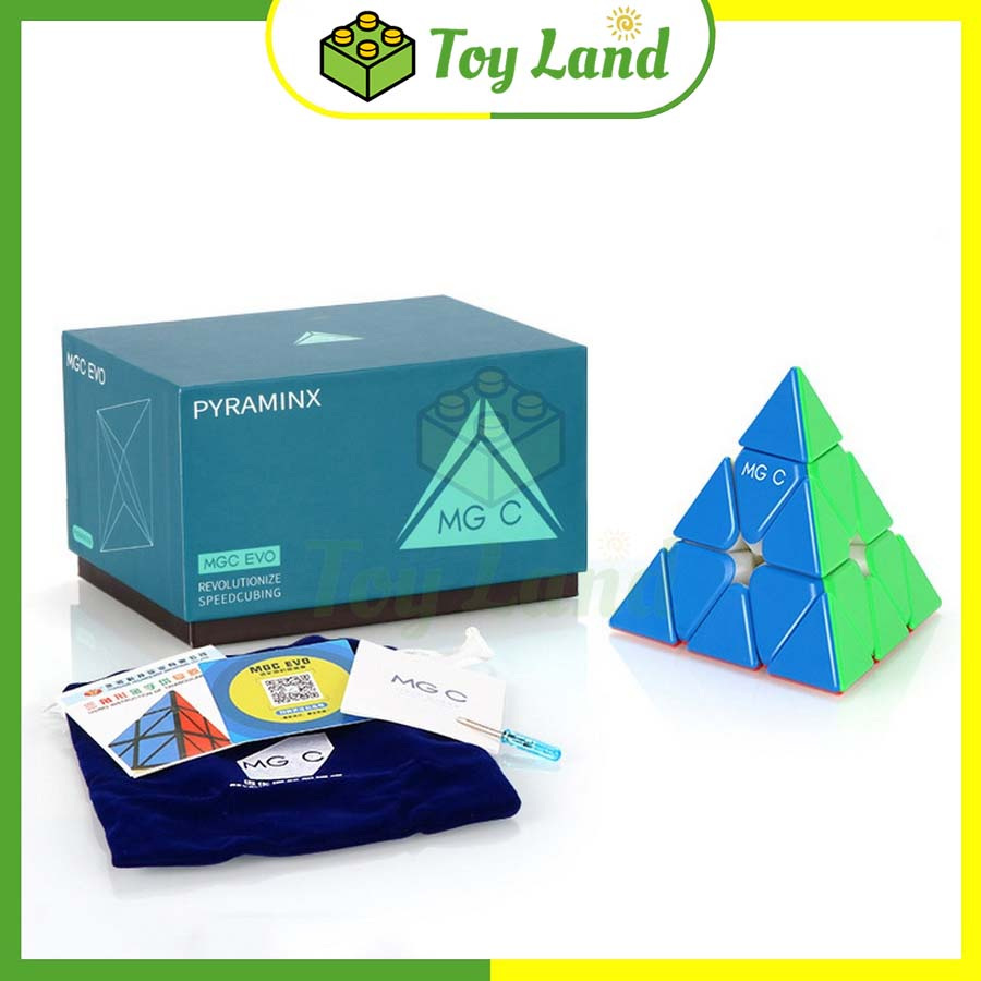 Rubik YJ MGC EVO Pyraminx Magnetic YongJun With Stickerless Rubic ...
