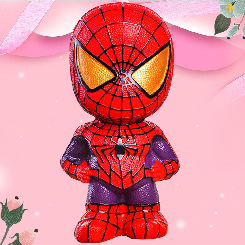 [Free 6 colors 1 pen] Spider-man plaster statue (25cm high) | Shopee ...