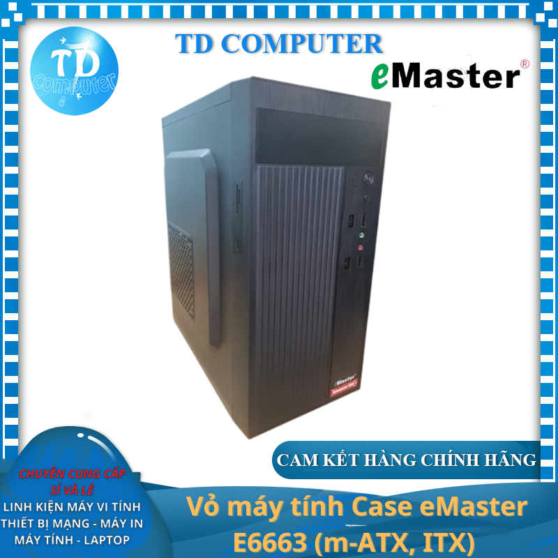 Case eMaster E6663 computer Case (m-ATX, ITX) - Genuine product ...