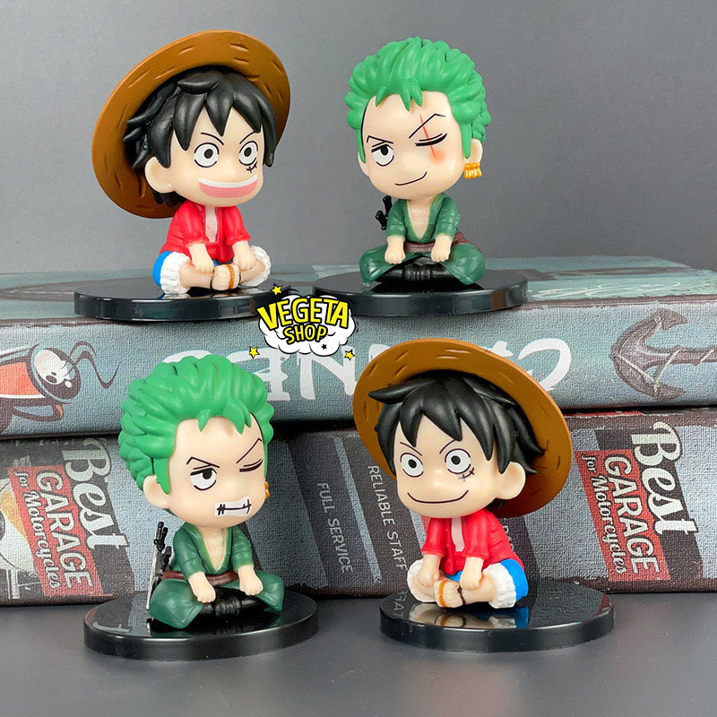 One Piece Model - Monkey D Luffy Roronoa Zoro sitting with cute beauty ...