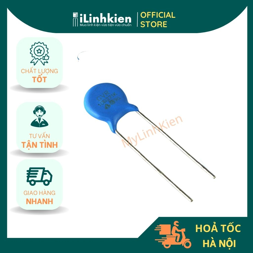 Good quality Varistor 10D271K 270V 10mm lightning arrester. | Shopee ...