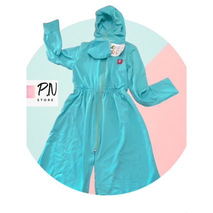 Full body sun protection shirt for babies, ventilated A&V kids, full ...