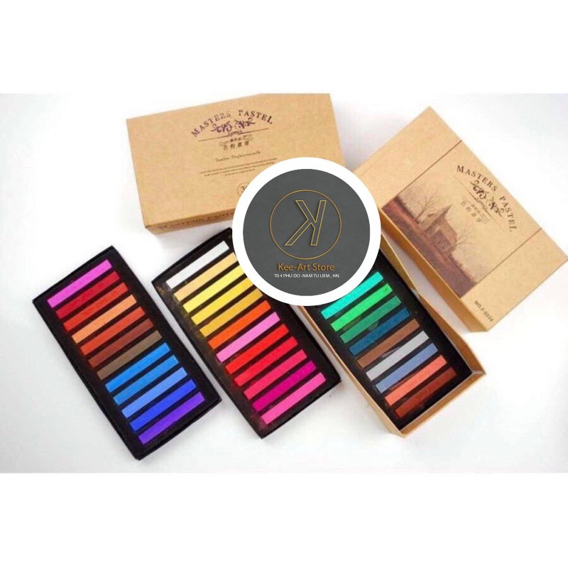 [kee- Art] MARIE'S MASTER PASTEL Fairy Powder 12 / 24 / 36 / 48 Colors ...