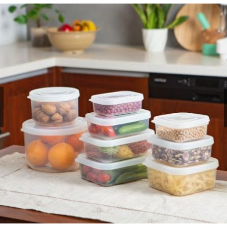 Set of 3 rectangular food boxes Inochi - Hokkaido (Set 750/1500/2500ml ...