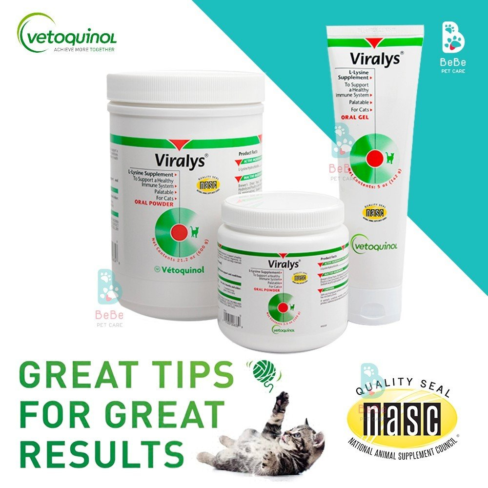 VETOQUINOL Viralys Respiratory Support & Boost Immunity I Supports ...