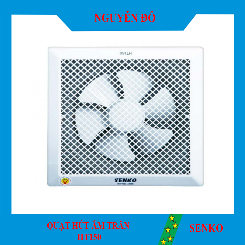 Senko HT150 ceiling exhaust fan with capacity of 30W, with wingspan of ...