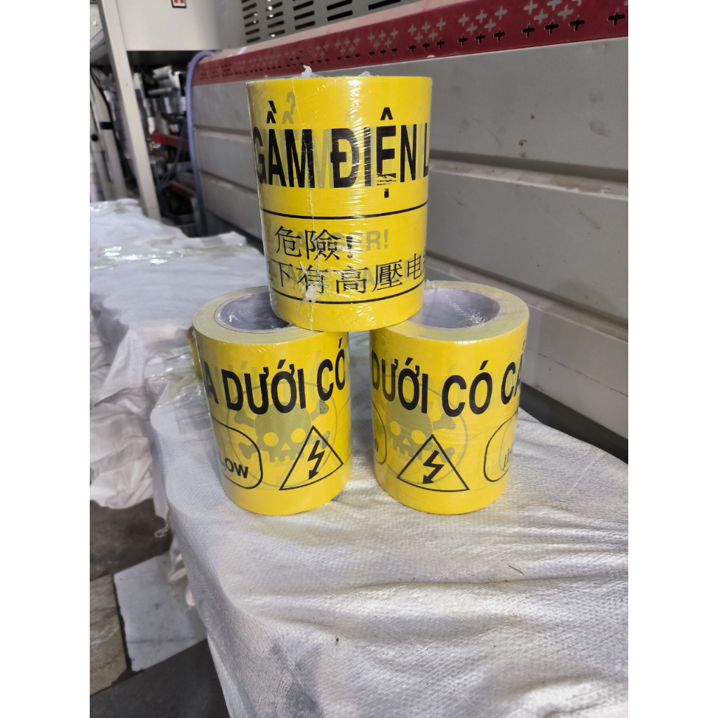 Electrical underground cable warning roll, Underground cable warning ...