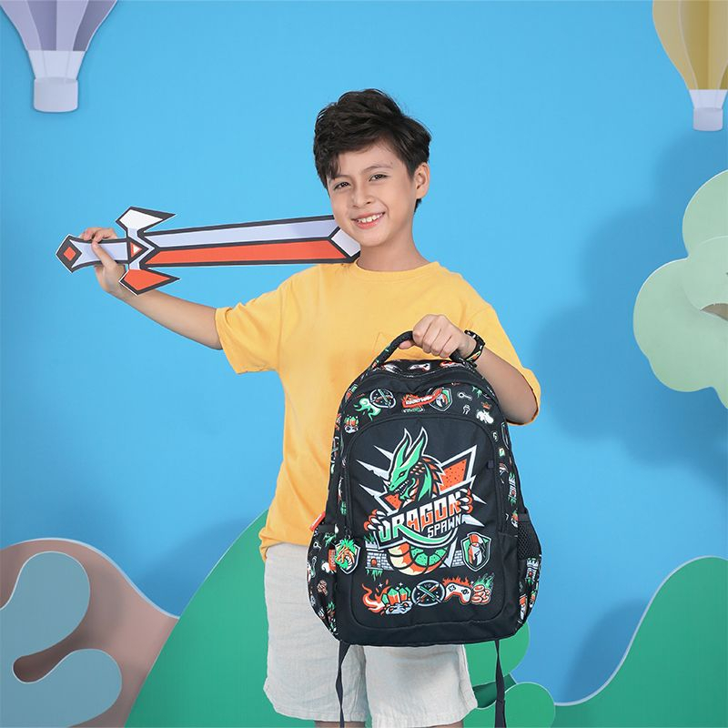 Clever Hippo Easy Go Dragon Gaming BG0113 Student Backpack | Shopee ...