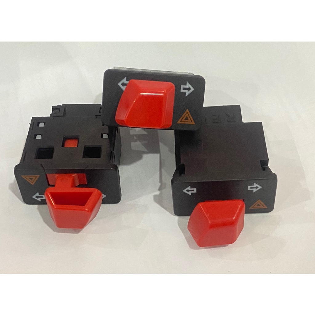 Harazd Motorcycle Switch 30mm and trapezoidal Thai Style Red Button ...