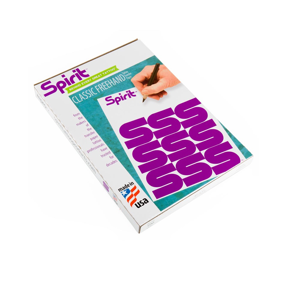 Classic Freehand Spirit Usa tattoo scanning paper, genuine 3-layer hand ...