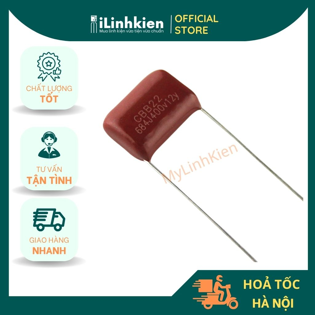Cbb Capacitor - Candy Capacitor 400V 684J 680nF 0.68uF 15mm good ...