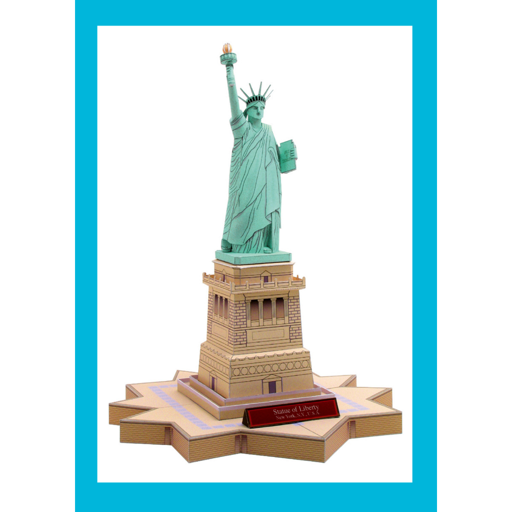 American Architectural 3D Paper Model kit - Statue Of Liberty | Shopee ...