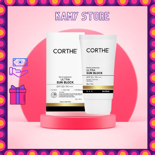 Corthe Ultra Sun Block SPF50 + PA + + + Super Effective Sunscreen ...