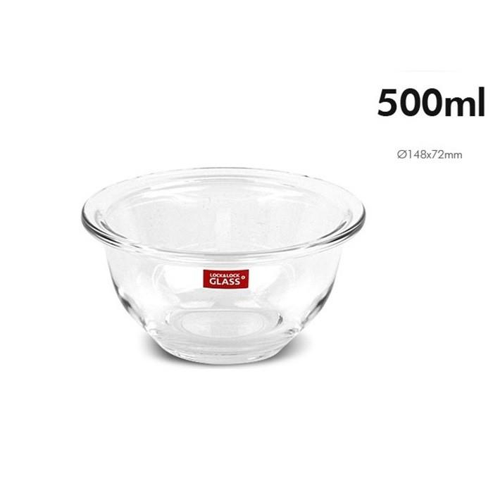 Heat-resistant glass bowl lock&lock 500ml LLG011 | Shopee Philippines