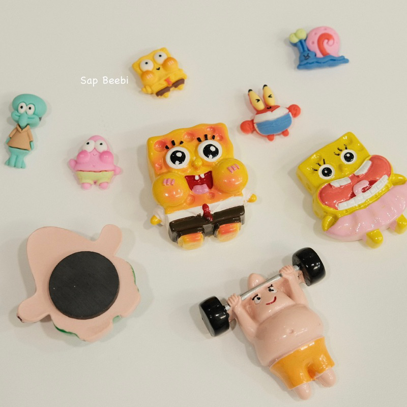 Spongebob refrigerator magnet - sponge | Bnc022bu-nho | Shopee Philippines