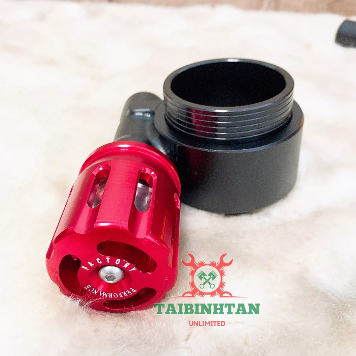 OHLINS, YSS, NITRON, RCB Fork adjustment, black with red knob_HPA ...