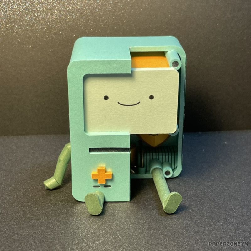 Cartoon Character Paper Model [Adventure Time] BMO Dissected / BMO ...