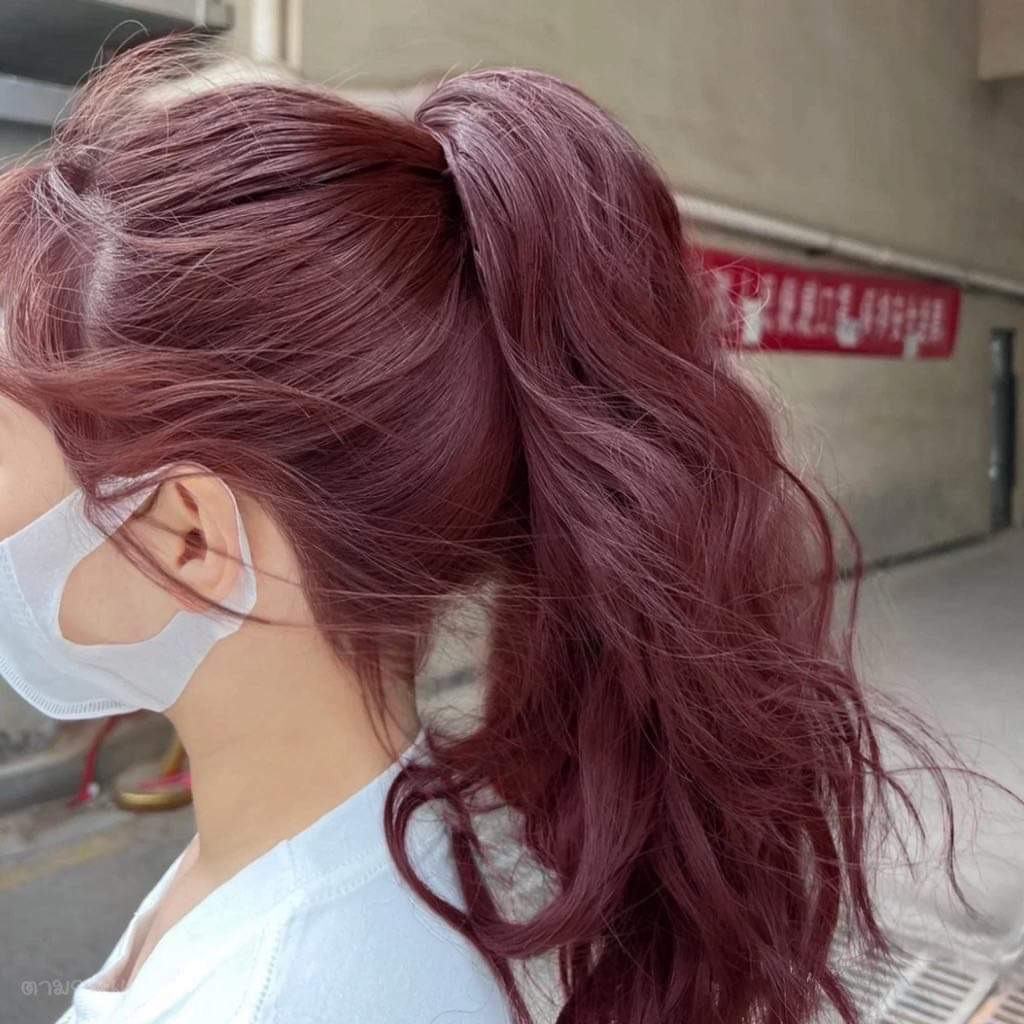 OXY Hair dye, Cherry Red hair dye, free oxygen support and gloves ...