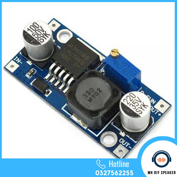 Lm2596s 3A low voltage module with indicator light, power module for ...